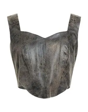 RINASCIMENTO Coated Corset Top