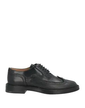 MAISON MARGIELA Lace-up Leather Oxford Shoes - Black