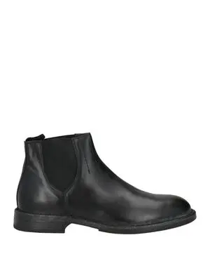 Moma Ankle Boots In Calfskin - Black