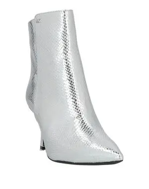 Michael Kors Ankle Boots With Lizard Print And Spool Heel
