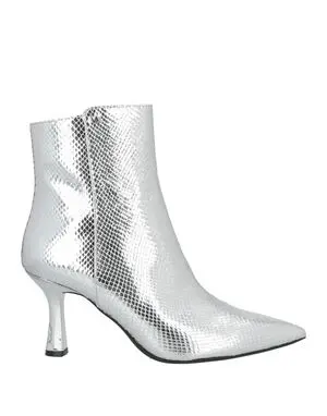Michael Kors Ankle Boots With Lizard Print And Spool Heel