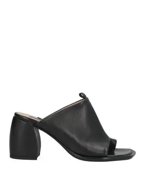 Malloni Leather Thong Sandal