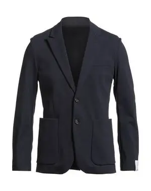 PAOLO PECORA Blazer Midnight Size Viscose, Polyamide, Elastane