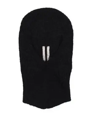 Rick Owens Knitted Balaclava - Black