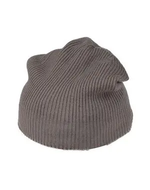 Rick Owens Virgin Wool Beanie - Grey