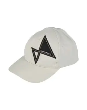 Emporio Armani Woven Baseball Cap - Off White