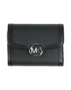 Michael Kors Wallet Pvc Polyvinyl Chloride, Polyester - Black