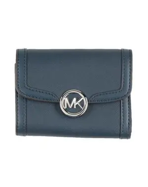 Michael Kors Wallet Pvc Polyvinyl Chloride, Polyester - Blue