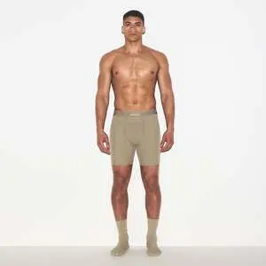 SKIMS Flex 7 Inch Boxer Brief 3 Pack - Dune Multi