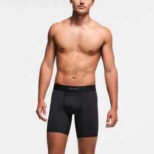 SKIMS Flex Mens 7 Inch Boxer Brief 3 Pack Obsidian