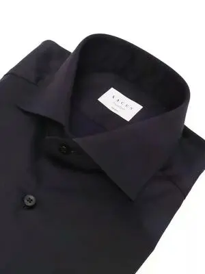 XACUS Button-down Cotton Shirt - Blue