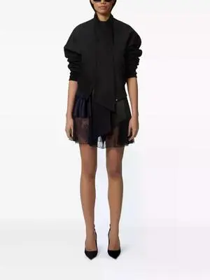 Nina Ricci Tie-neck Bomber Jacket