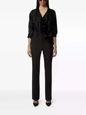 Nina Ricci Draped V-neck Top