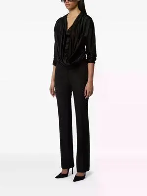 Nina Ricci Draped V-neck Top