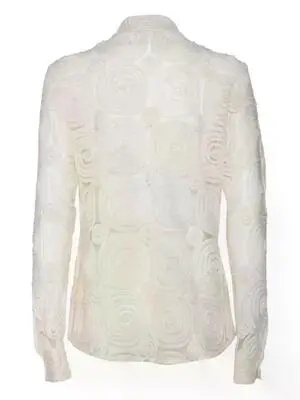 MAZZARELLI Rose-pattern Shirt