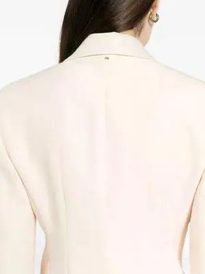 Sportmax Single-breasted Virgin Wool-blend Blazer