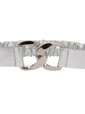 ORTIGNI Leather Chain-buckle Belt