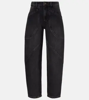 Isabel Marant Black Wash Jeans For Women