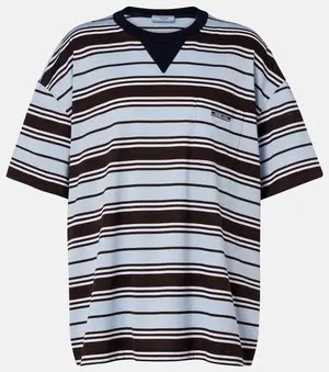 Prada Striped T-shirts For Women