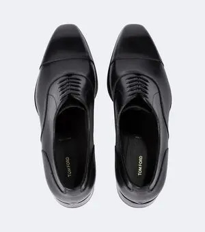 TOM FORD Elkan Leather Oxford Shoes