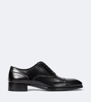 TOM FORD Elkan Leather Oxford Shoes
