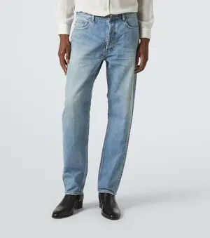 Saint Laurent Mick Straight Leg Jeans