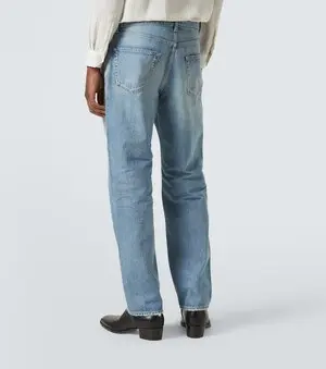 Saint Laurent Mick Straight Leg Jeans