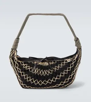 LEMAIRE Croissant Shoulder Bag - Black