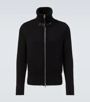 Men's Black Oversized Cardigans
