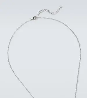 Mateo Anchor Lock Small Sterling Chain Necklace