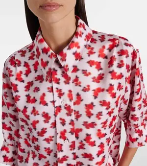 JIL SANDER Printed Viscose Shirt - Multicoloured