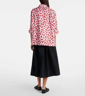 JIL SANDER Printed Viscose Shirt - Multicoloured