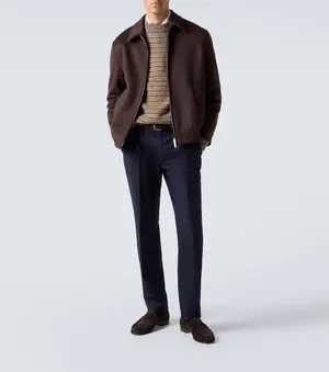 SLOWEAR Virgin Wool Striped Sweater