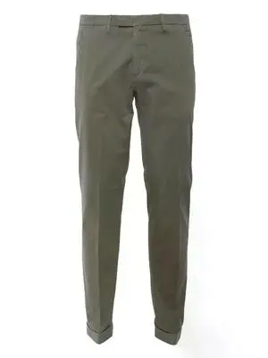 BRIGLIA 1949 Cuffed Trousers - Green