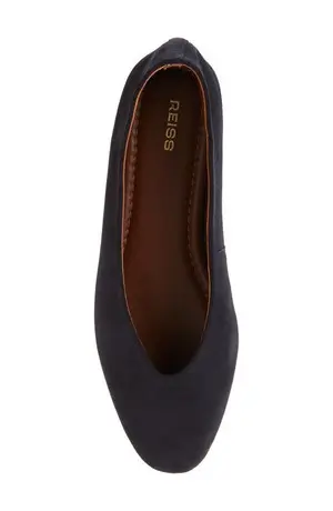 REISS Amelia Flat - Navy