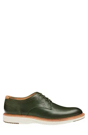 Johnston & Murphy Upton 175th Plain Toe Derby - Olive Oiled Full Grain