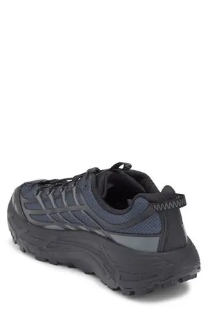 HOKA Mafate Three2 Wordmark Sneaker - Black/outer Orbit