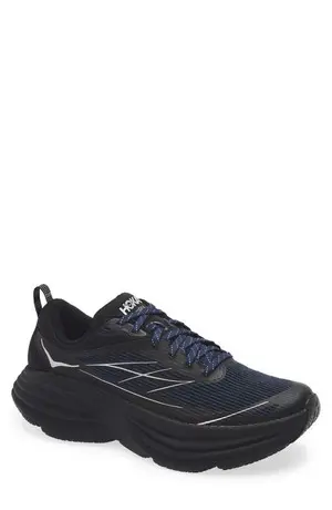 HOKA Bondi Caged Sneaker - Midnight Blue/black