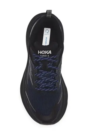 HOKA Bondi Caged Sneaker - Midnight Blue/black