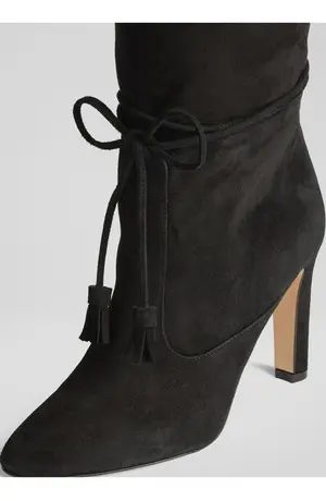 LK BENNETT Eliza Tassel Slouch Bootie