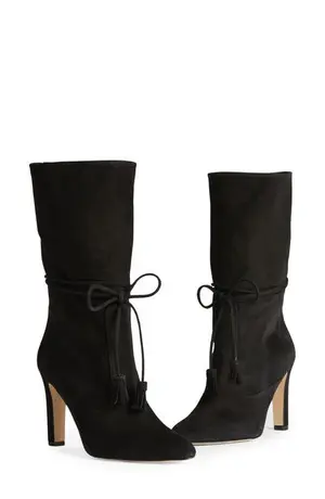 LK BENNETT Eliza Tassel Slouch Bootie