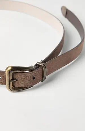 Brunello Cucinelli Suede Belt