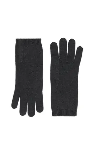 Brunello Cucinelli Knit Gloves - Anthracite