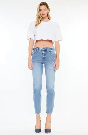 KANCAN Ariana Essentials High Rise Straight Jeans