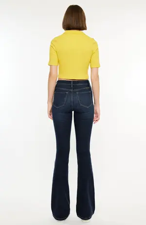 KANCAN High Rise Bootcut Jeans