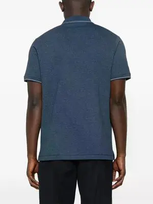 Paul & Shark Logo-patch Cotton Polo Shirt
