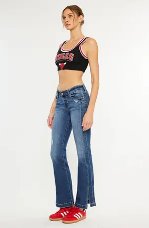 KANCAN Brea Low Rise Bootcut Jeans