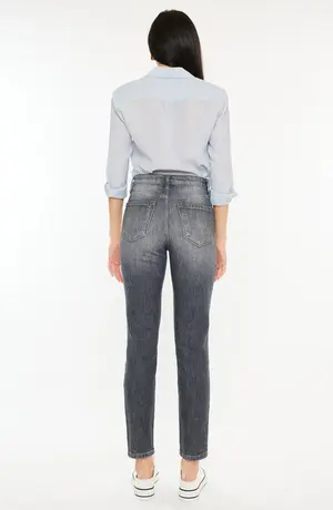 KANCAN Taryn High-rise Cigarette Leg Jeans