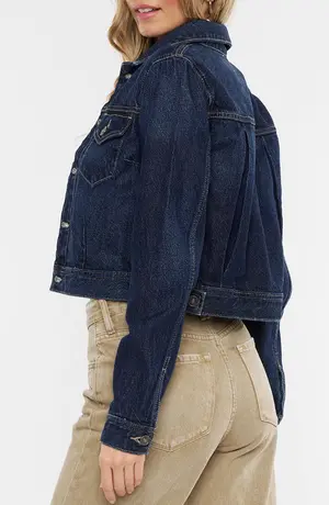 KANCAN Westlyn Cropped Denim Jacket