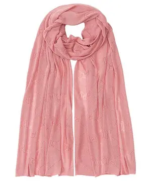 Ralph Lauren Pointelle Logo Wrap Rose Mauve
